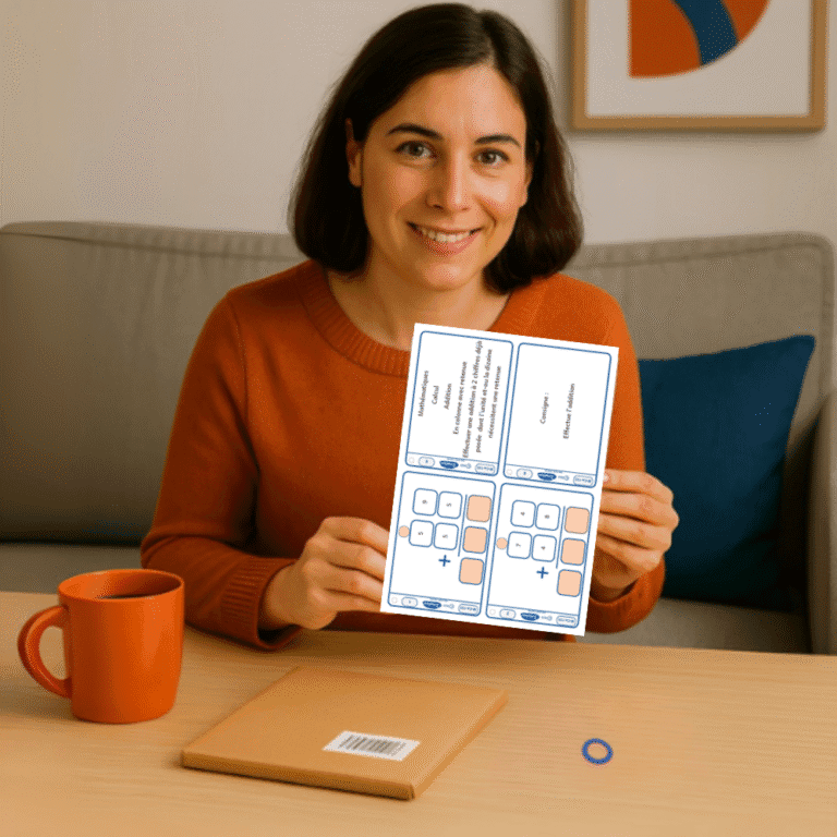 Effectuer une addition à 2 chiffres avec retenue fiches PDF